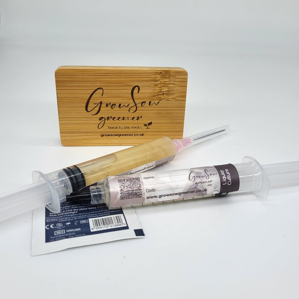 Tier Tooth Liquid Culture -10ml Syringes – Grow Sow Greener